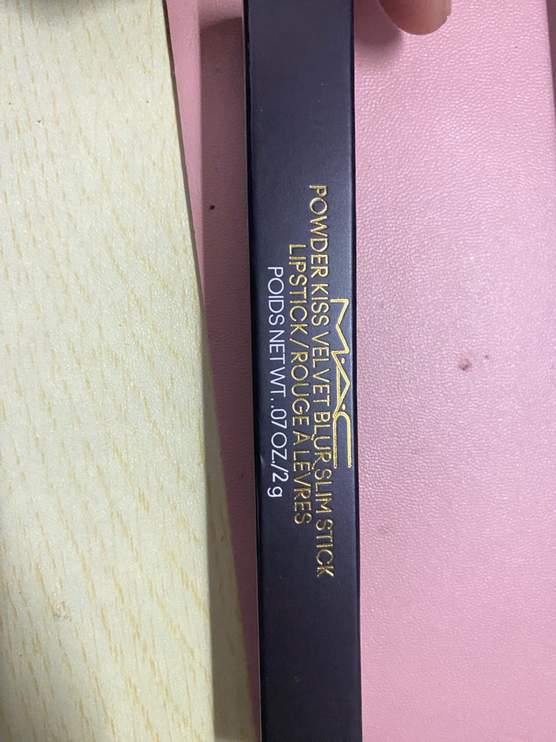 MAC Powder Kiss Velvet Blur Slim Stick - Over The Taupe, Beauty ...