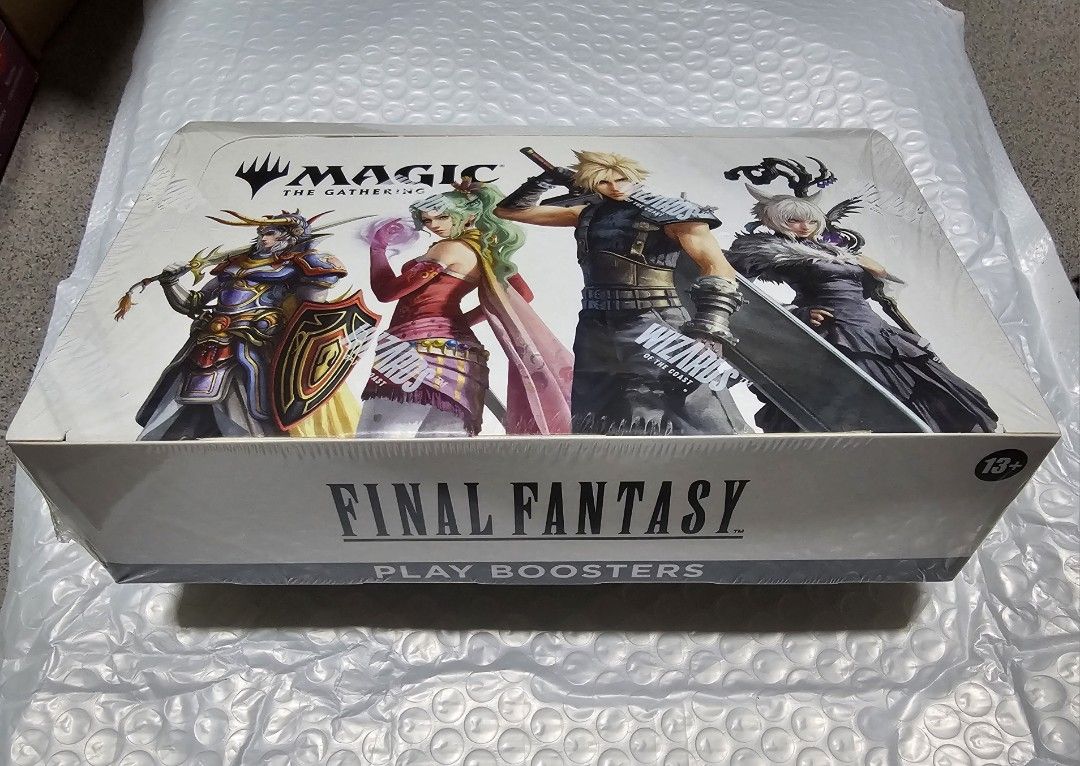 Magic: The Gathering Final Fantasy Play Booster Box, Hobbies & Toys ...