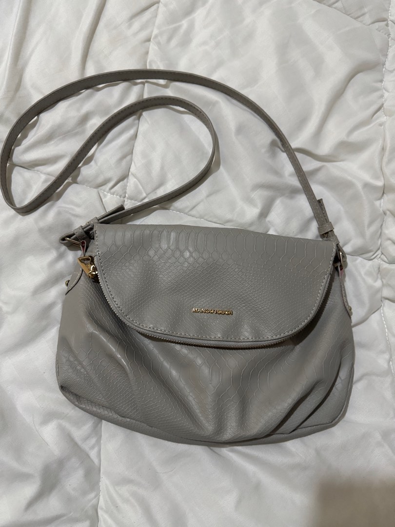 MNG Mango Double Compartment Crossbody Bag, Women's Fashion, Bags ...