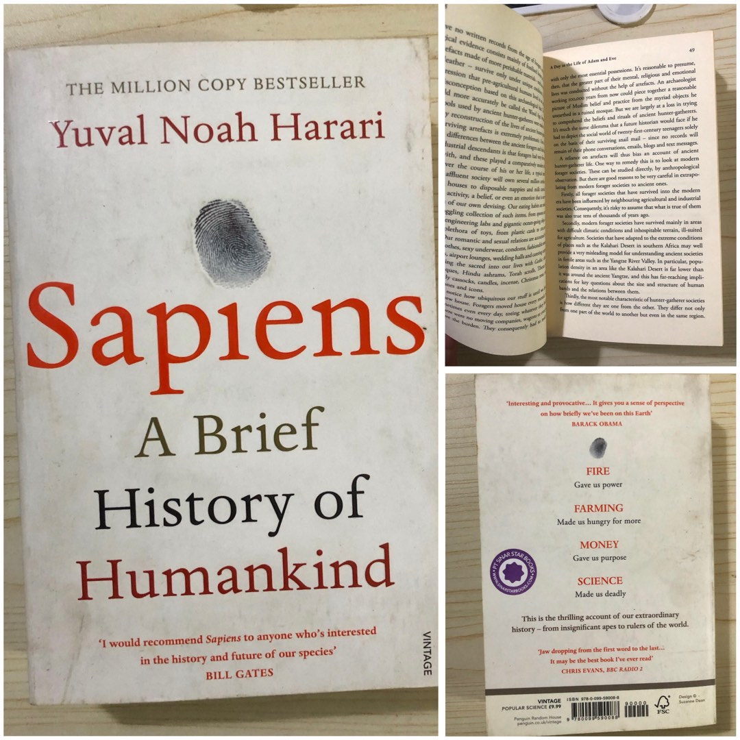 Novel/Buku Sapiens (A Brief History of Humankind) - Yuval Noah Harari ...
