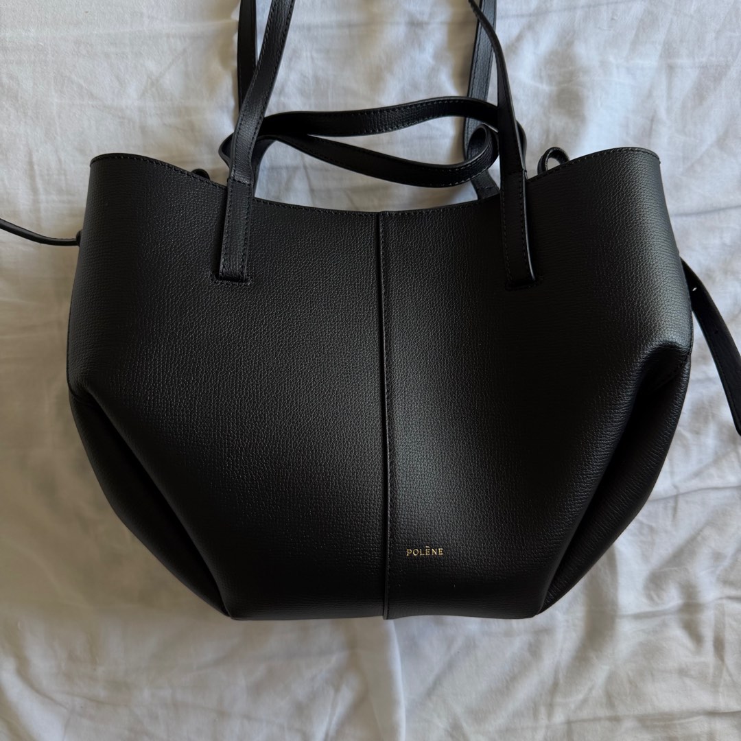Polène Mini Cyme in Black, Luxury, Bags & Wallets on Carousell