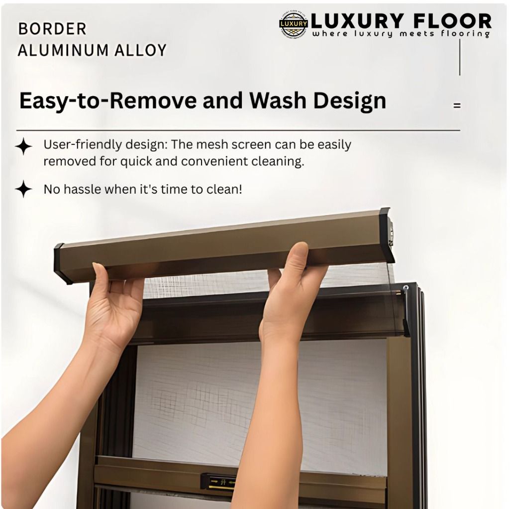 SG Ready Stock Rubbish Chute Retractable Mosquito Net + Installation ...