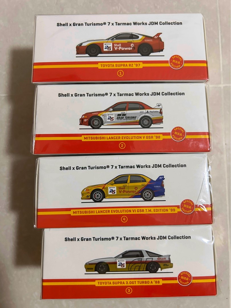 Shell x Gran Turismo 7 x Tarmac Works (UNSEALED), Hobbies & Toys, Toys ...