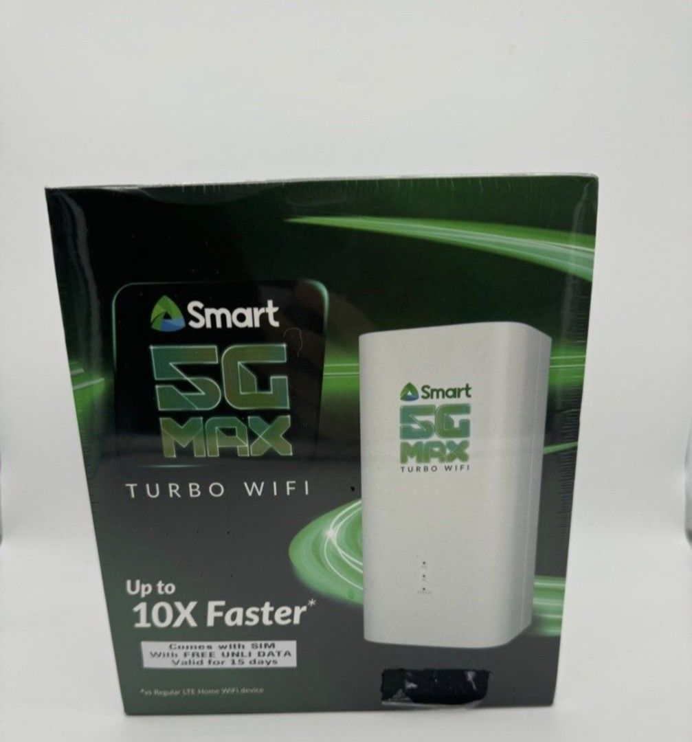 Smart 5G Max Turbo WiFi-MODEM ONLY, Computers & Tech, Parts ...