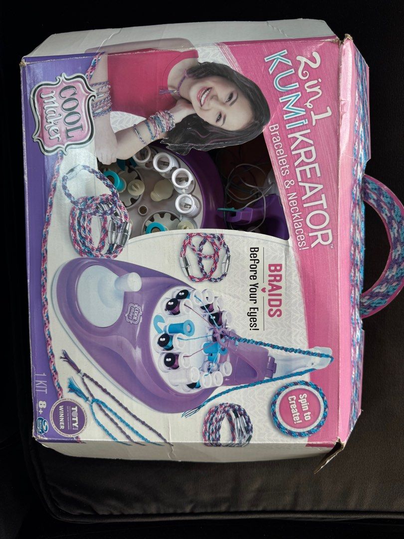 Spin Master 3 In 1 Cool Maker Kumi Kreator Bracelets Creator, Hobbies ...