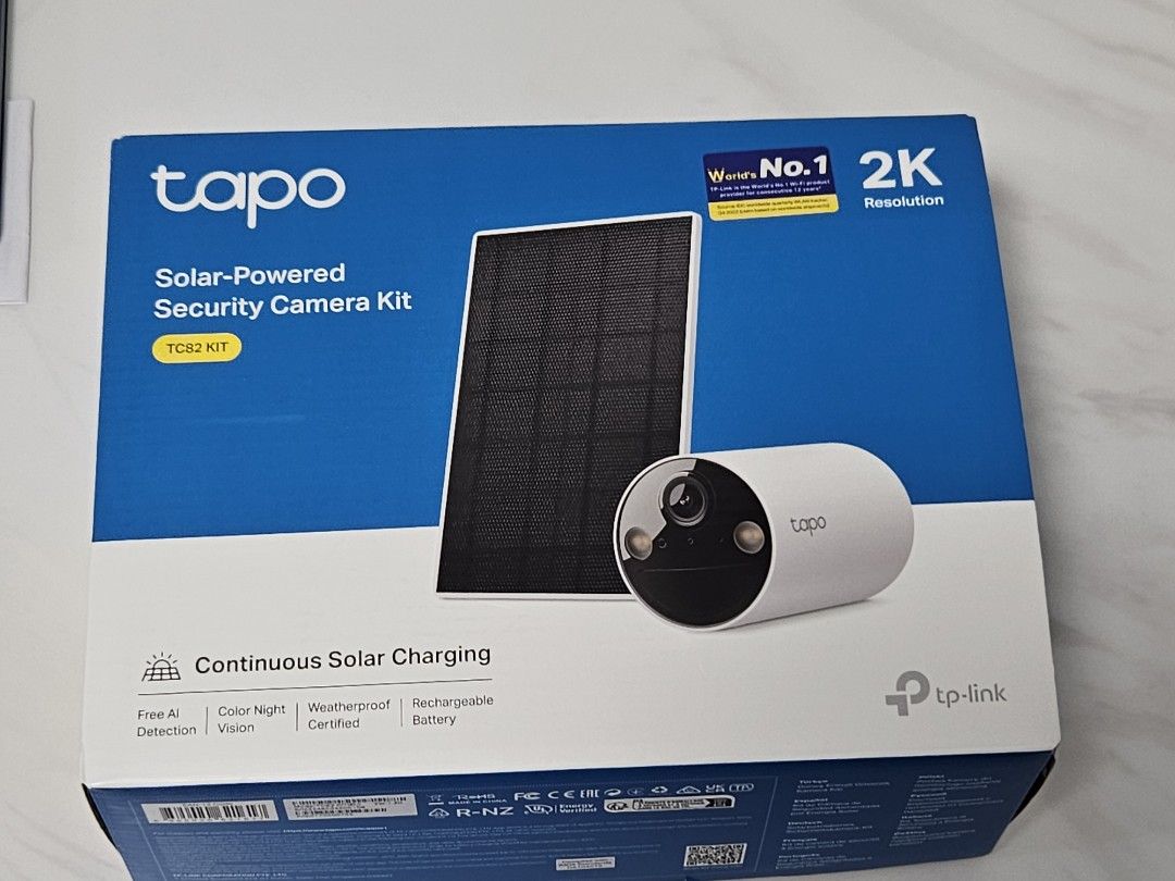 Tapo Solar Panel (No camera), Furniture & Home Living, Security & Locks ...