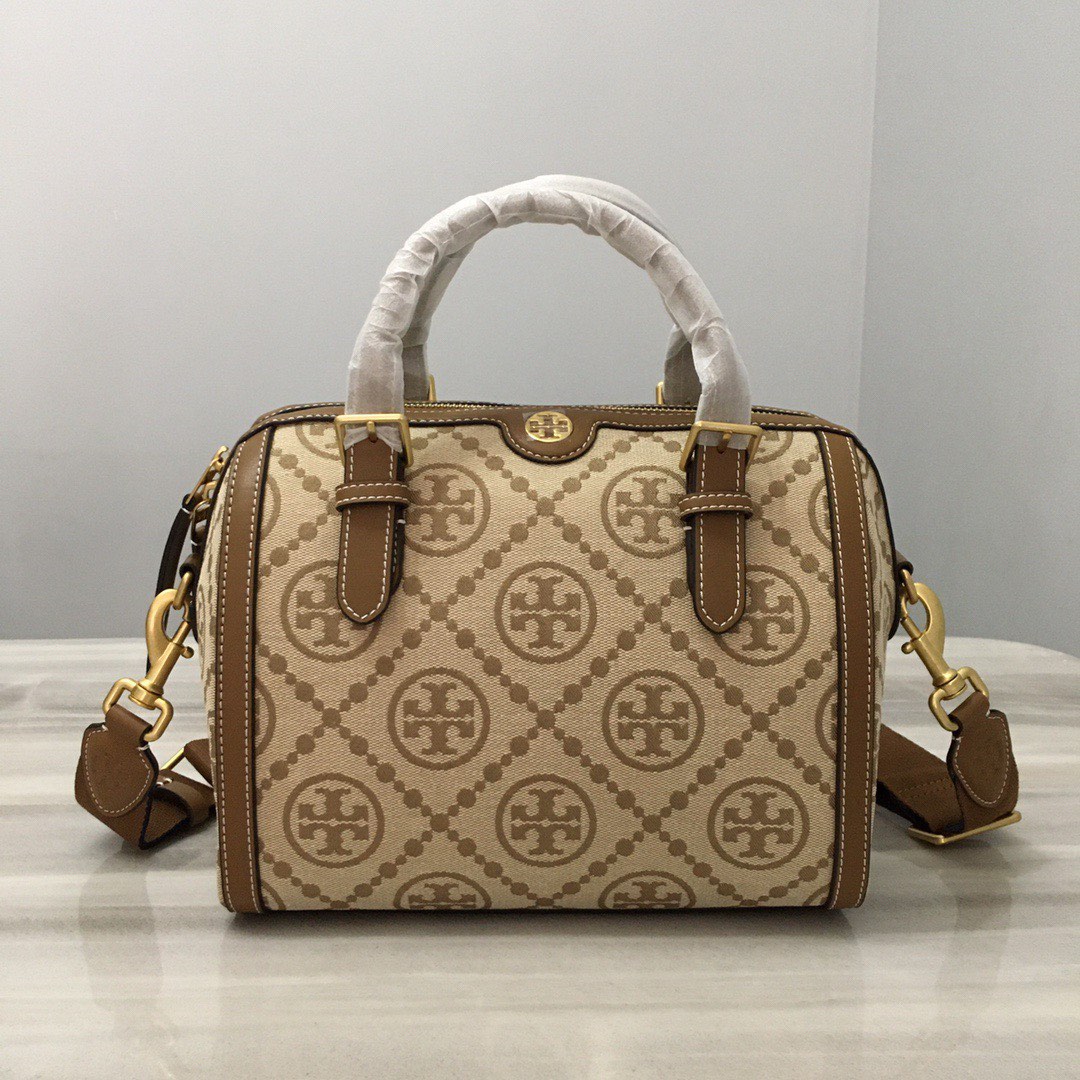 Tory Burch Boston Bag, Luxury, Bags & Wallets on Carousell