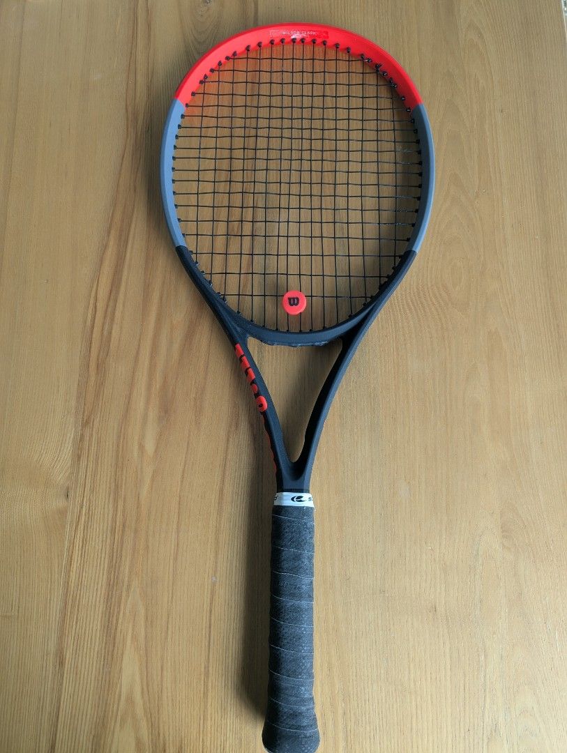 Wilson Clash 100L v1.0 Tennis Racket (Grip size L1), Sports Equipment ...