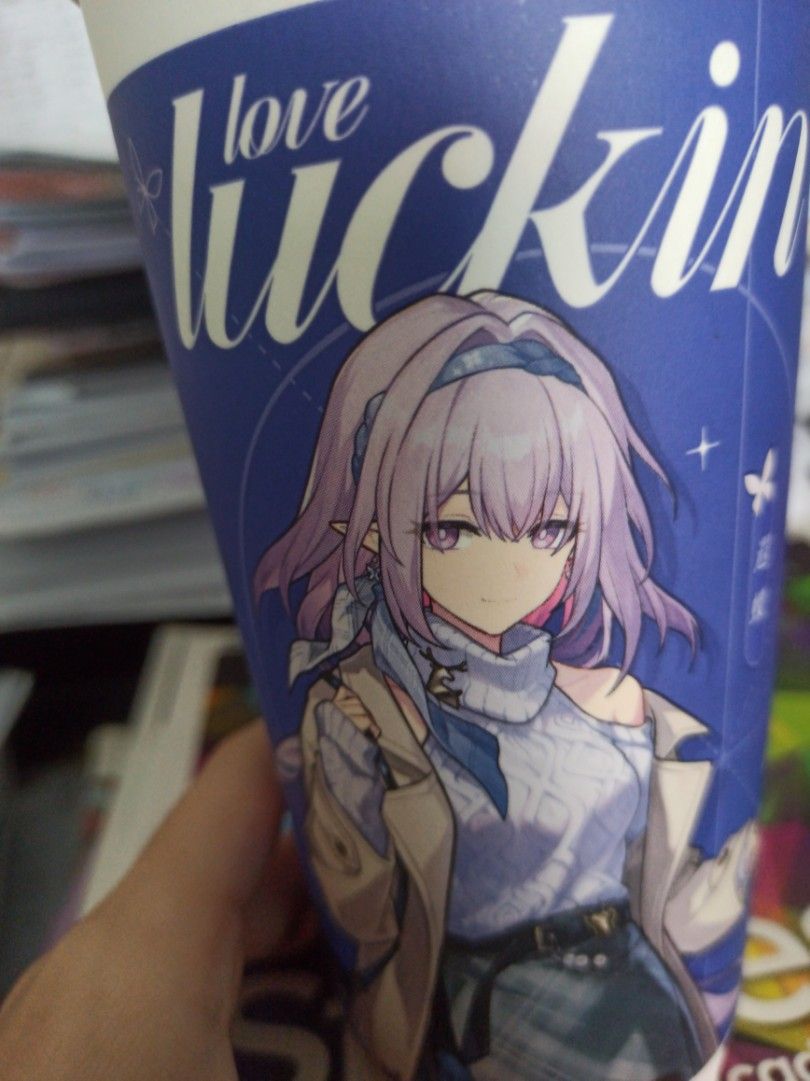 [WTT] Castorice coloured cup and cup holder official Honkai: Star Rail ...