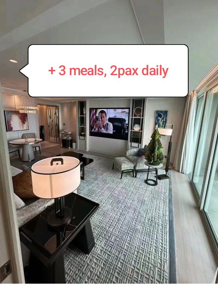 12.13.14 Jan |MBS SUITE Sands Bay 🍔 mbs Staycation. 🎄80sqm room with ...