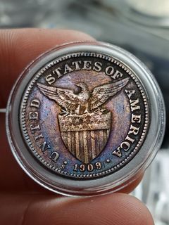 1908 50 Centavos, Hobbies & Toys, Memorabilia & Collectibles, Currency ...