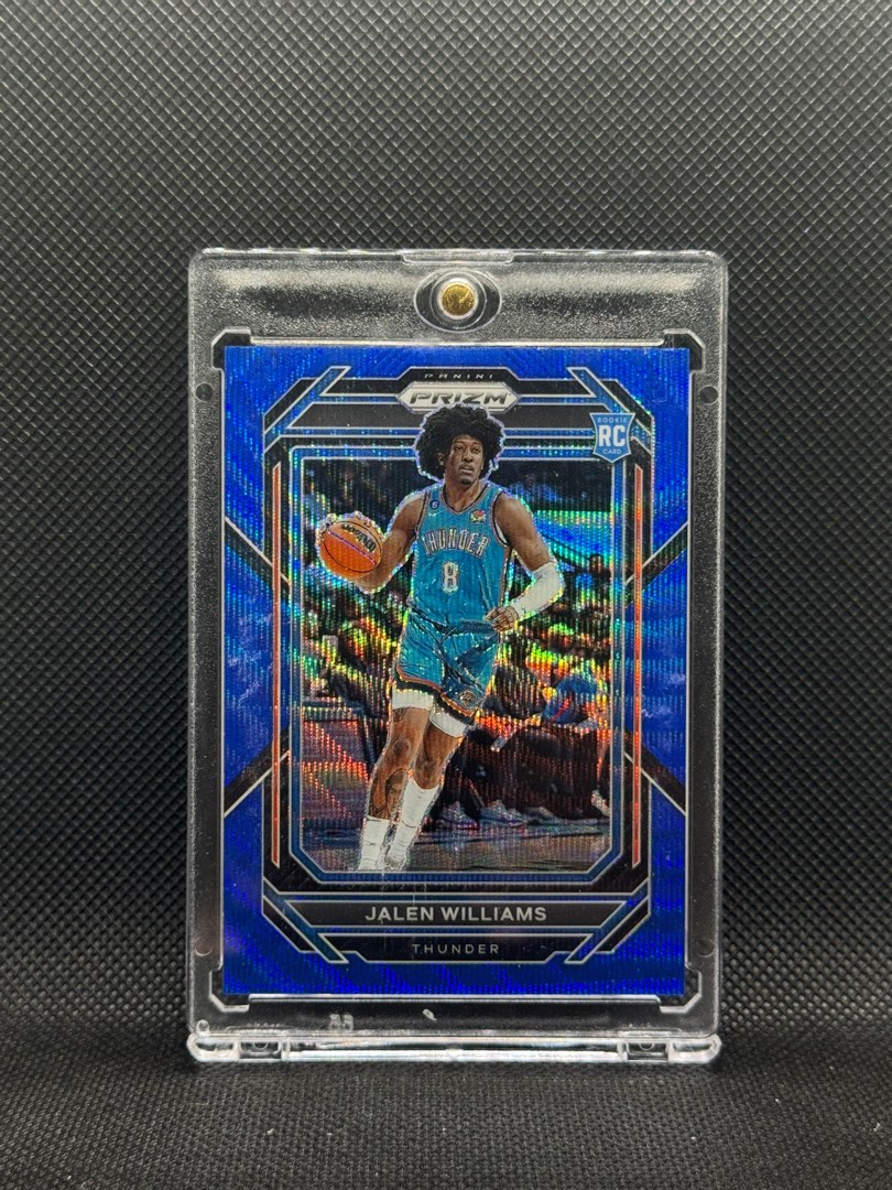 2022 Panini Jalen Williams Prizm RC Blue Wave (Jersey Match), Hobbies ...