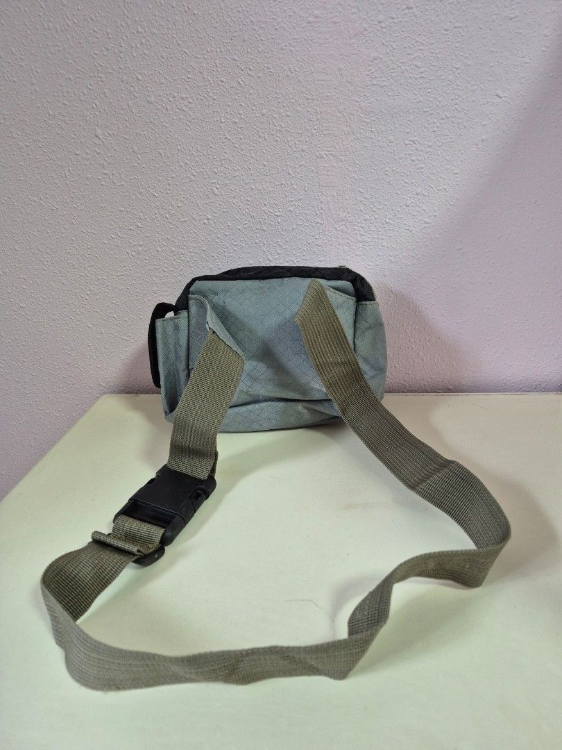 Adidas Small Waist/Sling Bag - Black and Grey, Men's Fashion, Bags ...