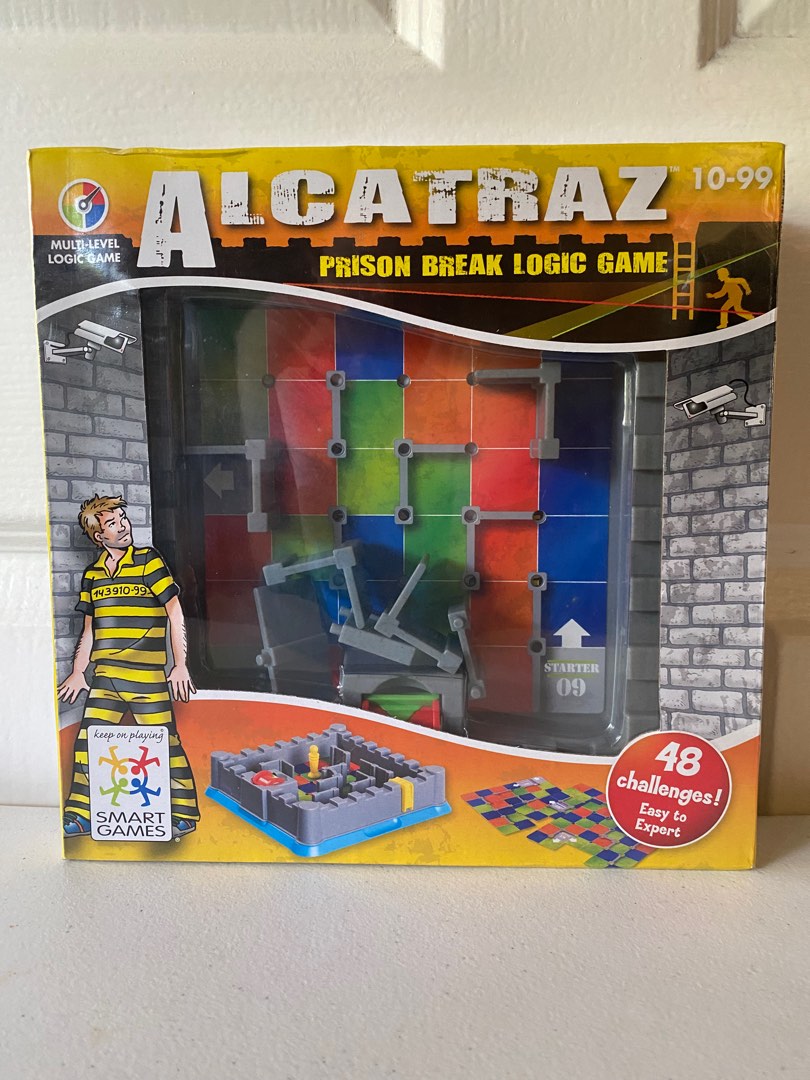 Alcatraz Prison Break Logic Board Game Brand New Sealed, Hobbies & Toys ...