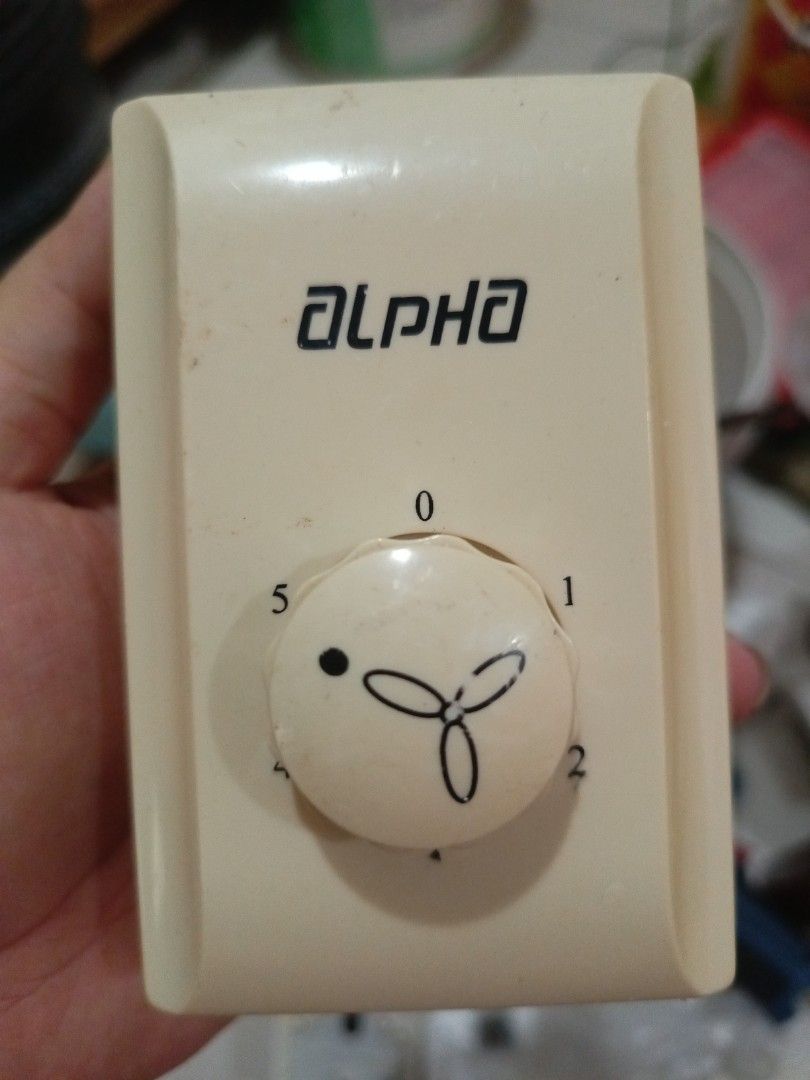 Alpha Fan Speed Controller, Furniture & Home Living, Lighting & Fans ...
