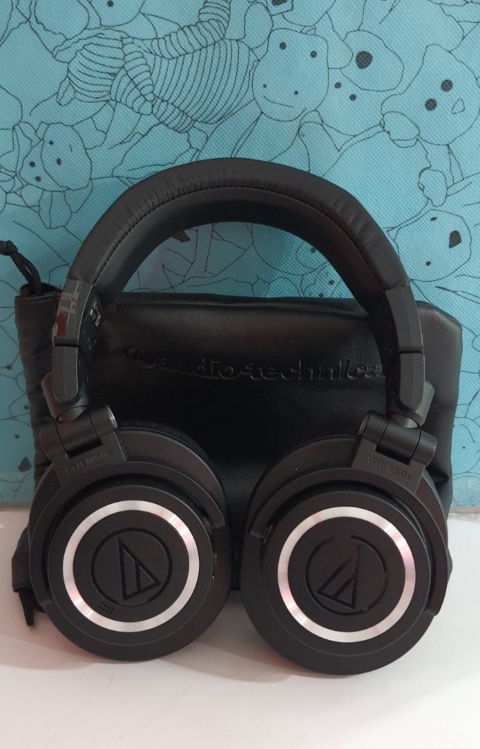 'AMK' Audio-Technica M50 Headphone, Audio, Headphones & Headsets on Carousell