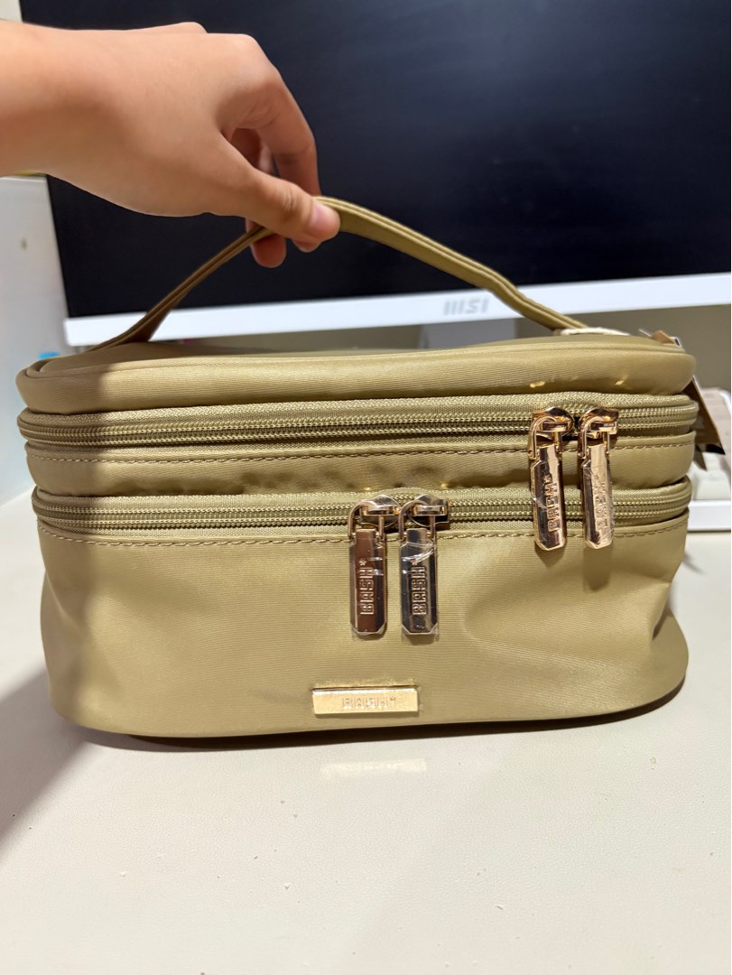 Bash First Class Layered Organizer Makeup Bag, Women's Fashion, Bags ...