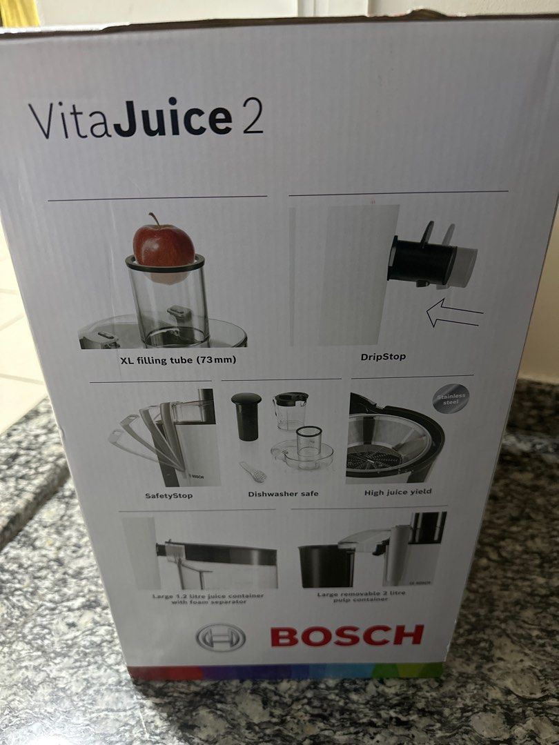 Bosch VitaJuice 2 Juicer - Brand New, TV & Home Appliances, Kitchen ...