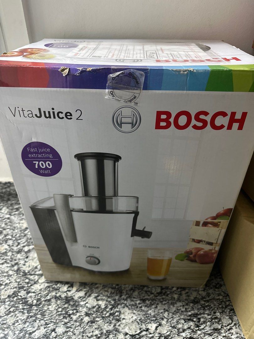 Bosch VitaJuice 2 Juicer - Brand New, TV & Home Appliances, Kitchen ...