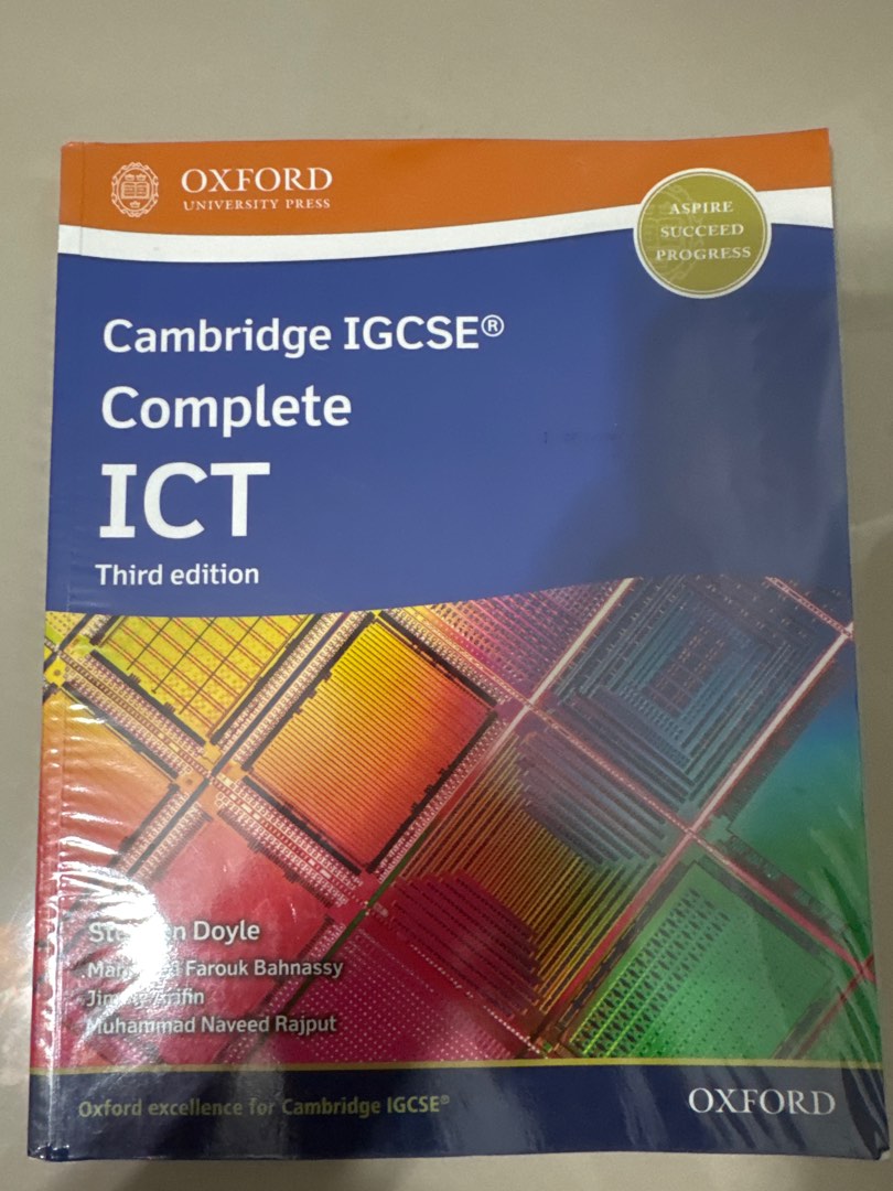 Cambridge IGCSE Complete ICT Third Edition, Hobbies & Toys, Books ...