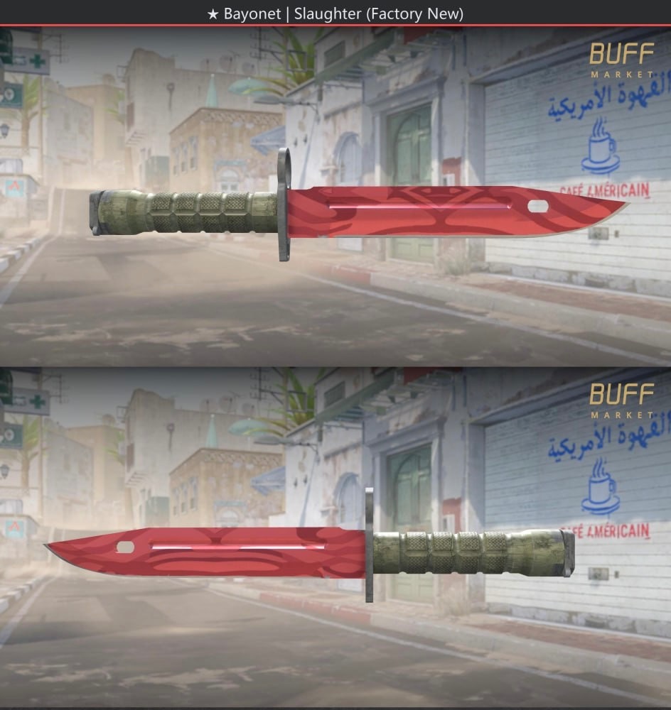 CSGO CS2 Bayonet | Slaughter (Factory New) | 0.03 FV Pattern 420 ...