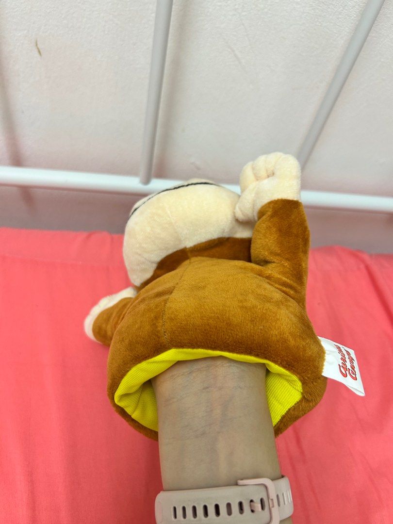 Curious George small plushies and puppet, Hobbies & Toys, Toys & Games ...