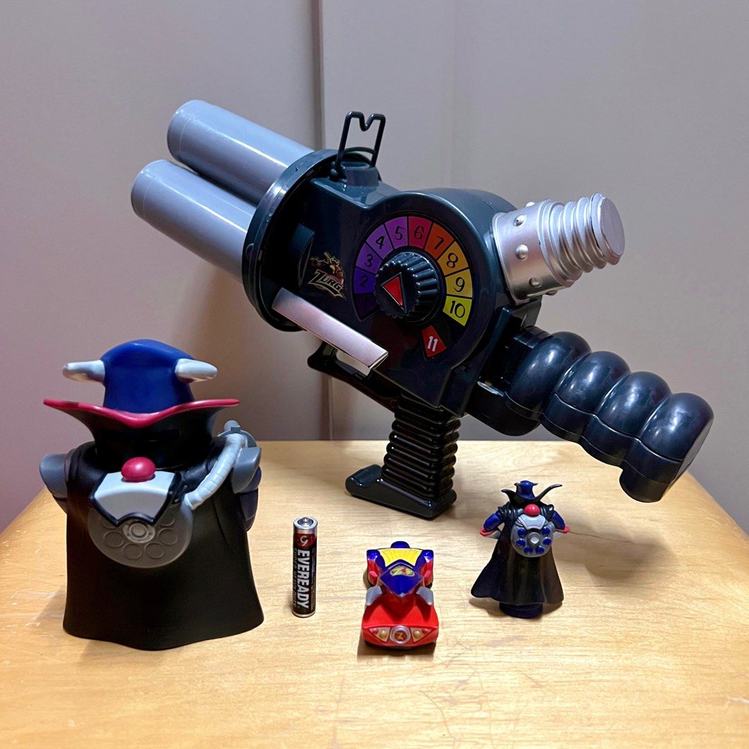 Disney Toy Story Emperor Zurg Blaster & Die-cast Metal Race Car with ...