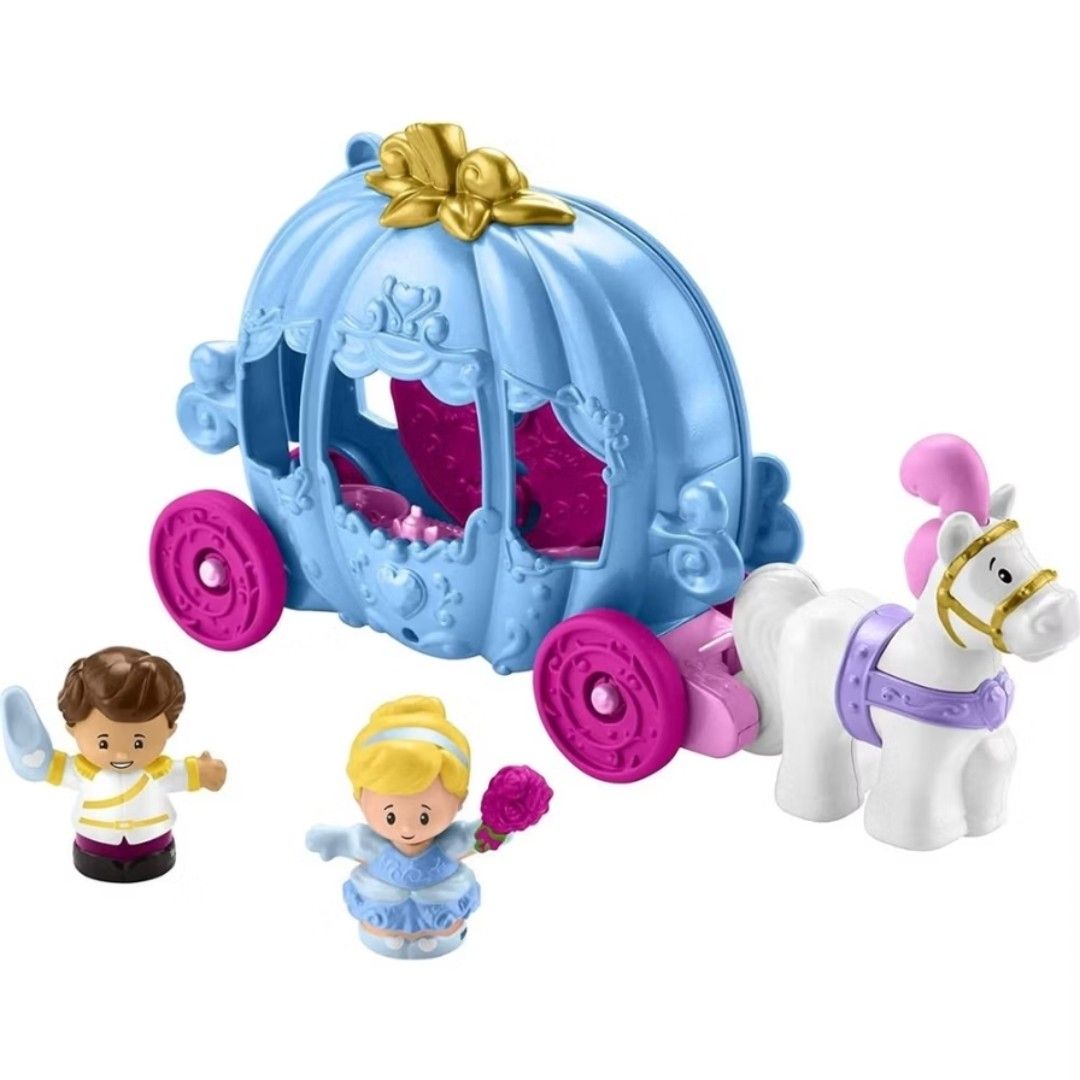 Fisher-Price Little People Cinderella Carriage Set, Hobbies & Toys ...