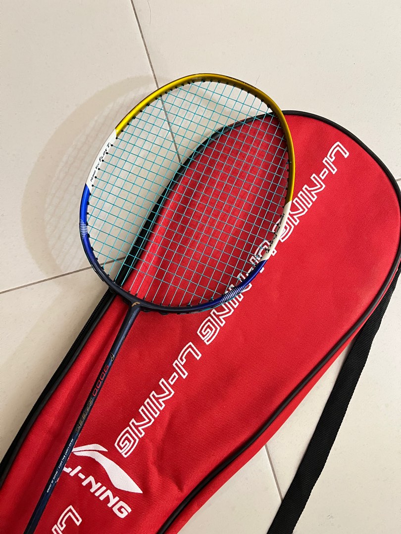 flex power 9000 speed badminton racket, Sports Equipment, Sports ...