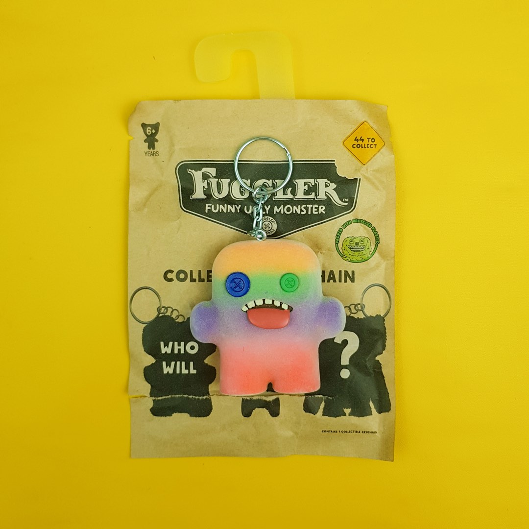 FUGGLER 6 RARE RAINBOW keychain (gantungan kunci), Toys & Collectibles ...
