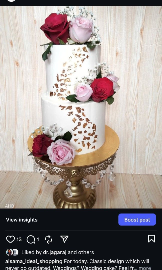 Halal wedding cakes, Food & Drinks, Homemade Bakes on Carousell