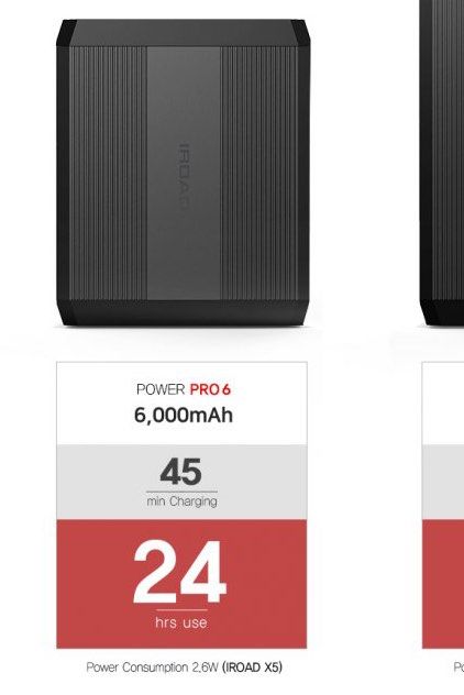 IROAD Powerpack PRO - 6000mAh, Car Accessories, Accessories on Carousell