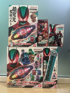 NEW BANDAI DX Zeztz Driver Belt Normal Set With Bonus Item ! Kamen ...