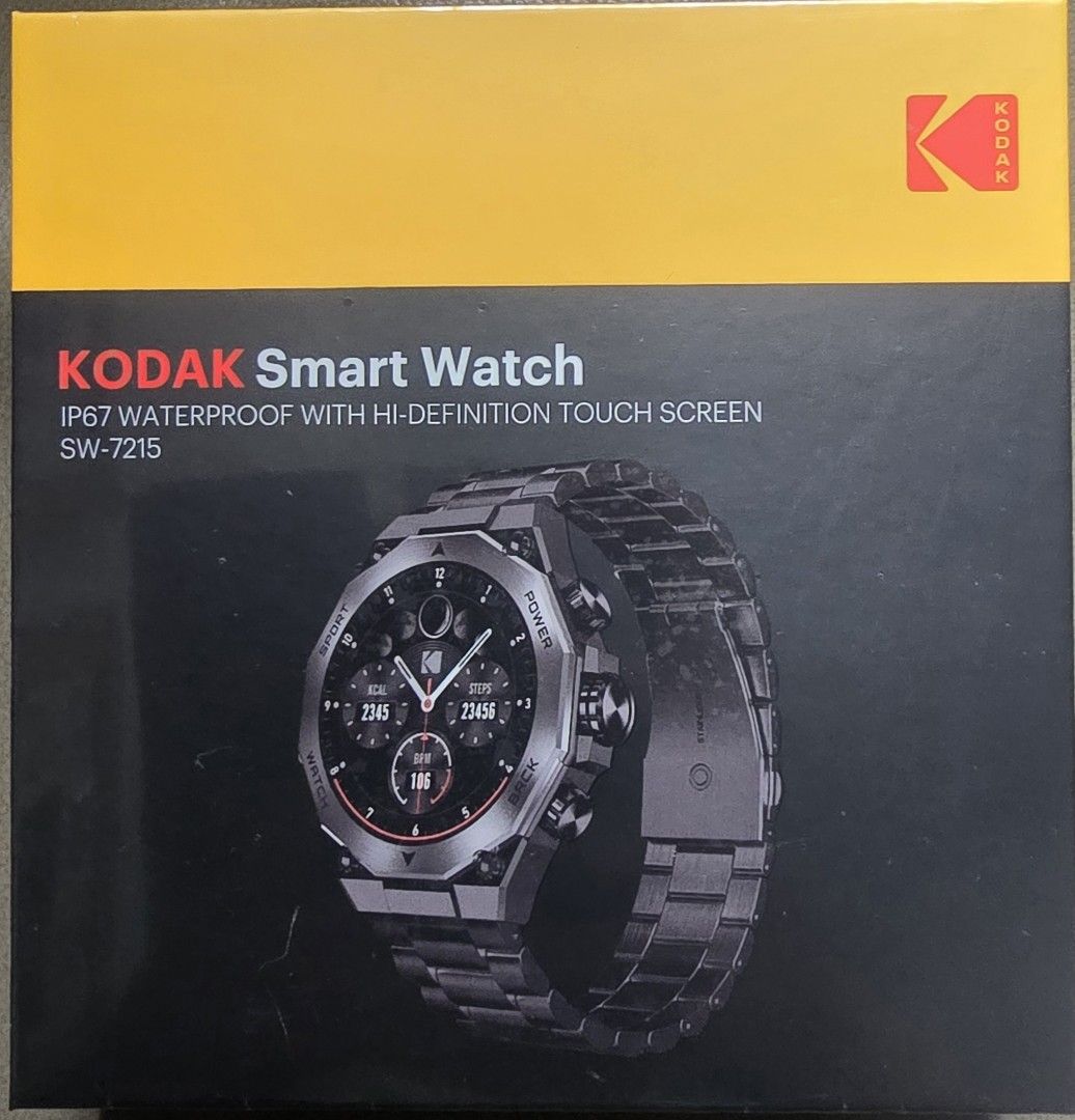 Kodak Smart Watch SW-7215 - Waterproof, Touchscreen, Mobile Phones ...