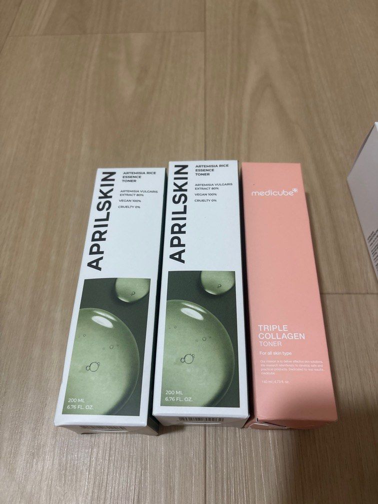 Medicube Toner & Aprilskin Toner , Beauty & Personal Care, Face, Face ...