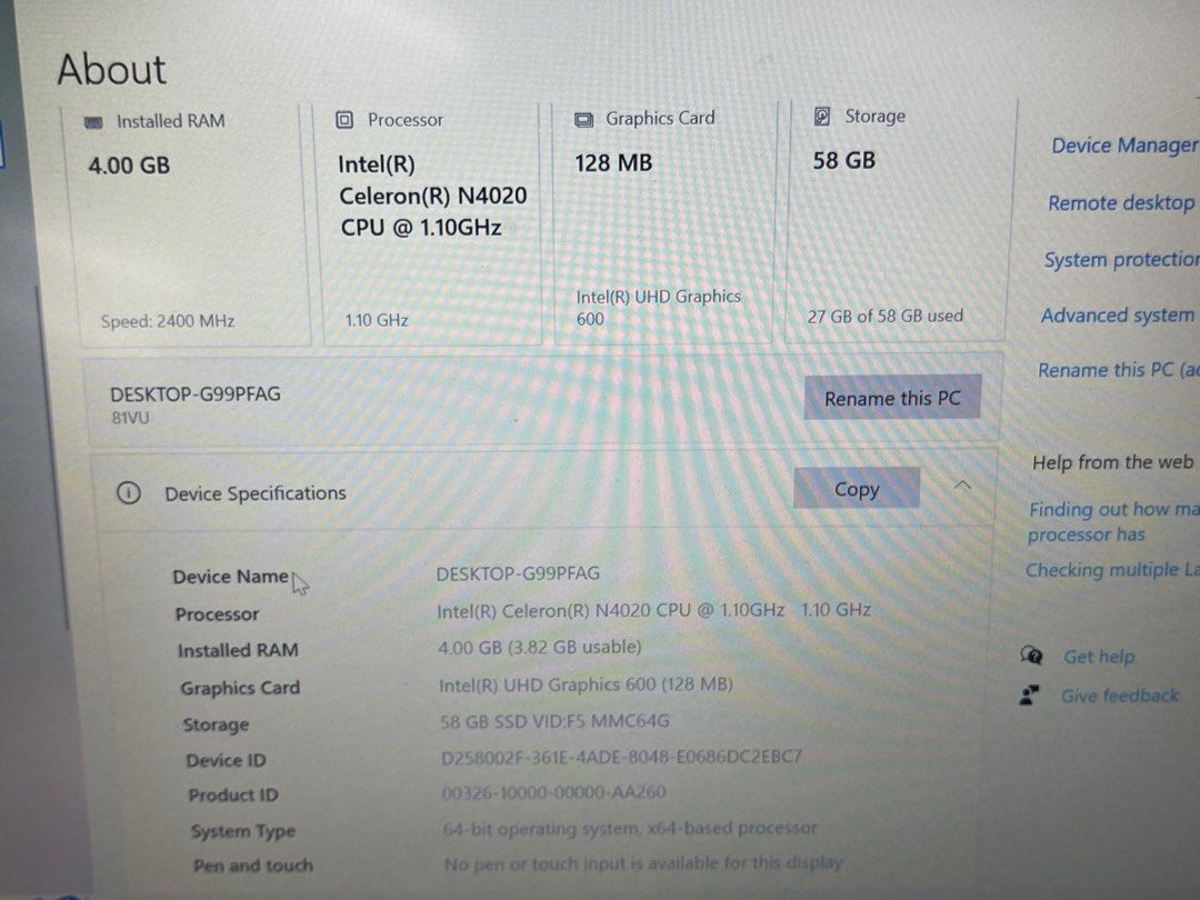 Lenovo laptop IdeaPad 1 14 $100, Computers & Tech, Laptops & Notebooks ...