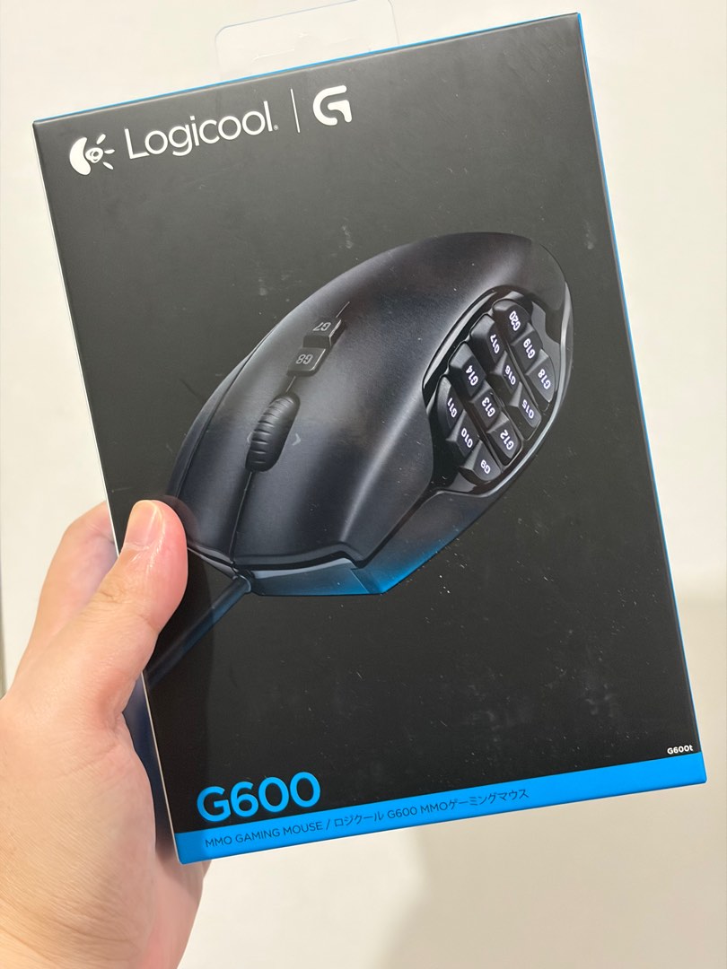 Logitech G600 MMO Gaming RGB Mouse Logicool G600T, Computers & Tech ...