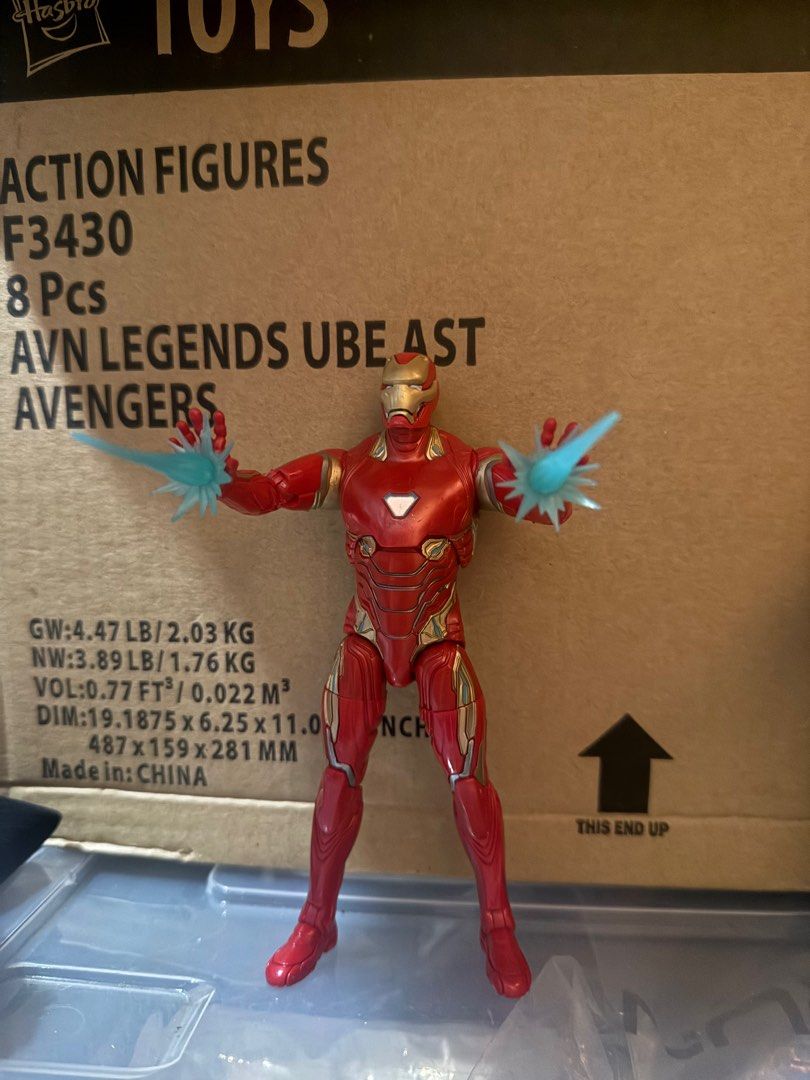 Marvel Legends Series Avengers Infinity War 6-inch Iron Man, Hobbies ...