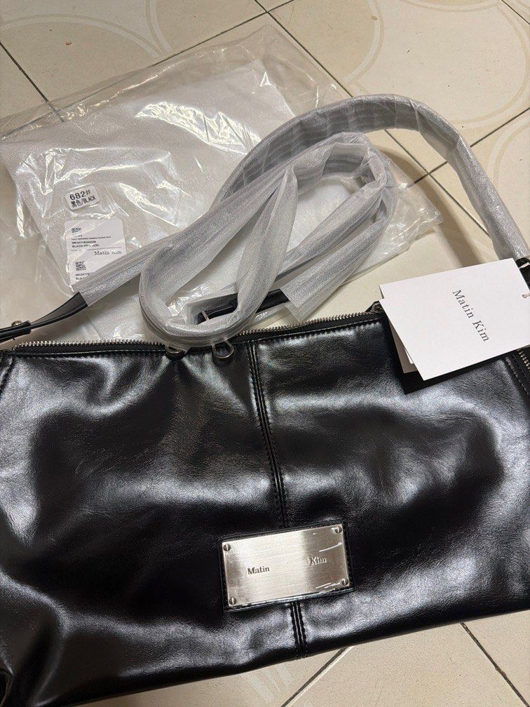 Matin Kim Shoulder Bag Large, Women's Fashion, Bags & Wallets, Shoulder ...