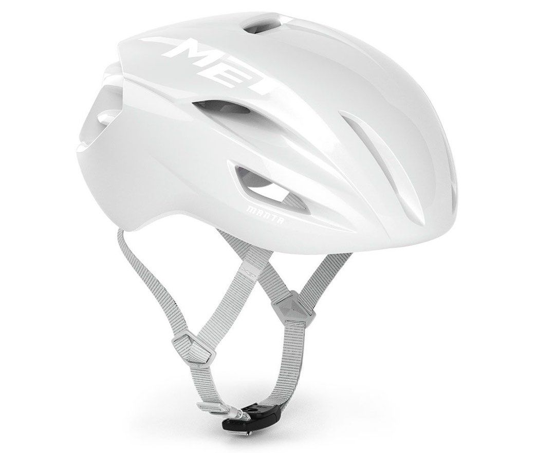 MET Manta 2025 Absolute White Road Cycling Helmet, Sports Equipment ...