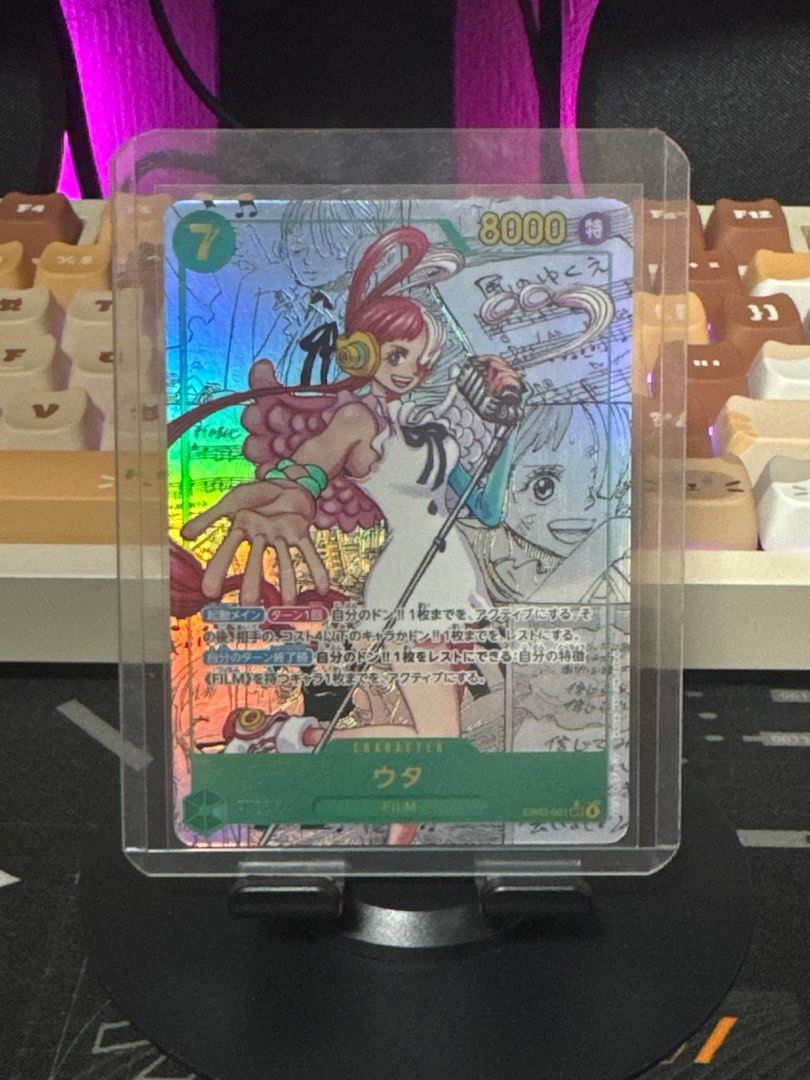 One Piece Card Game - Uta (Film) - EB-03, Hobbies & Toys, Toys & Games ...