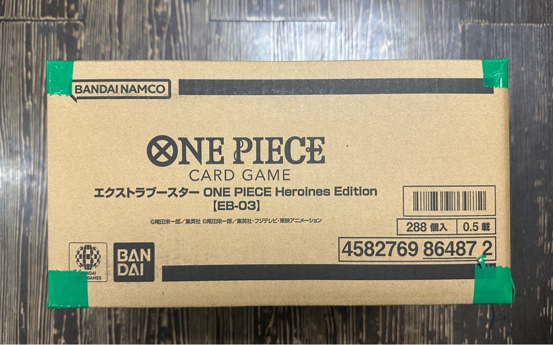 One Piece TCG: Japanese EB03 Heroines Edition Sealed Case, Hobbies ...