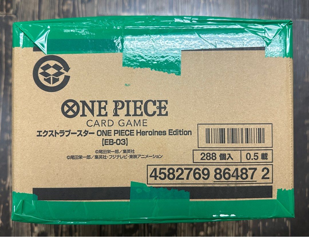 One Piece TCG: Japanese EB03 Heroines Edition Sealed Case, Hobbies ...