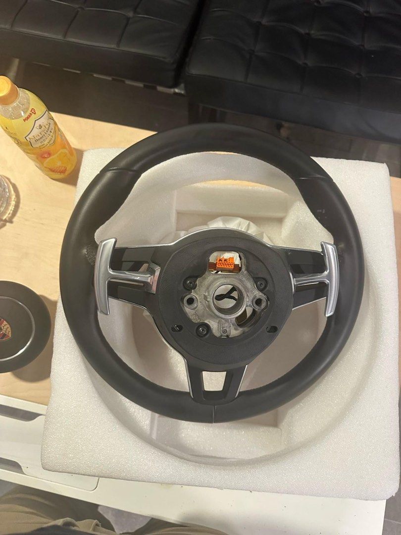 Original Macan Steering Wheel (95B), Car Accessories, Accessories on ...