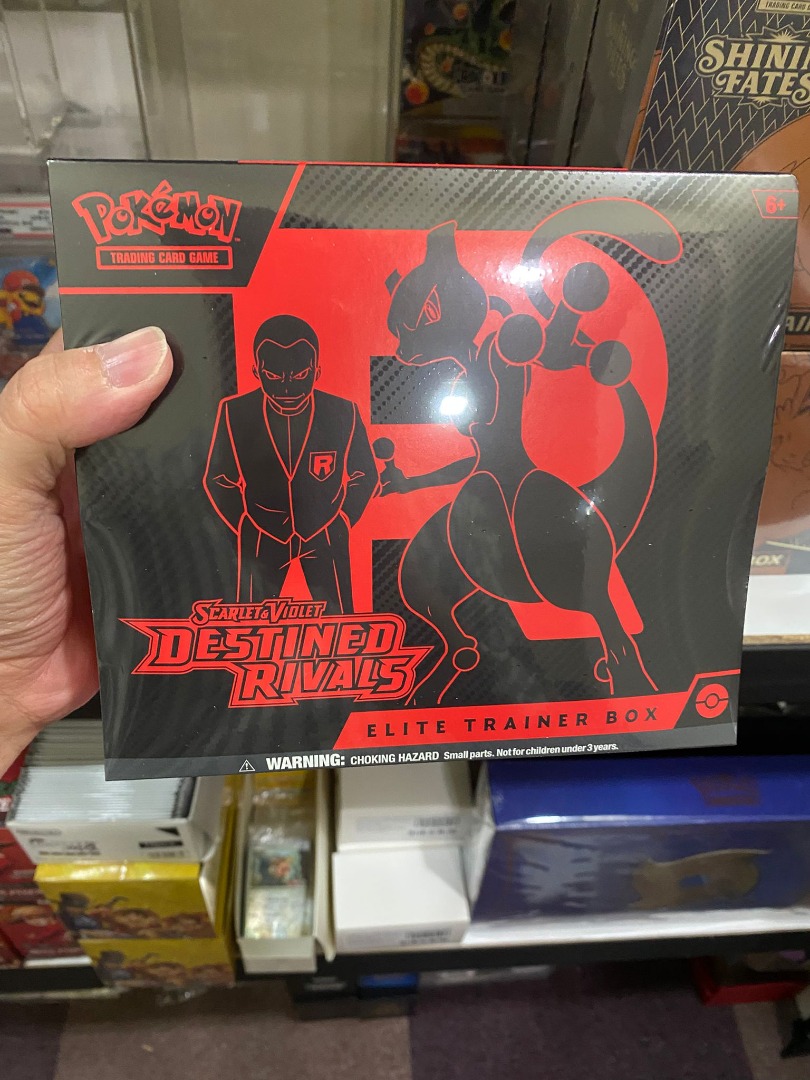 Pokemon Destined Rival ETB, Hobbies & Toys, Toys & Games on Carousell
