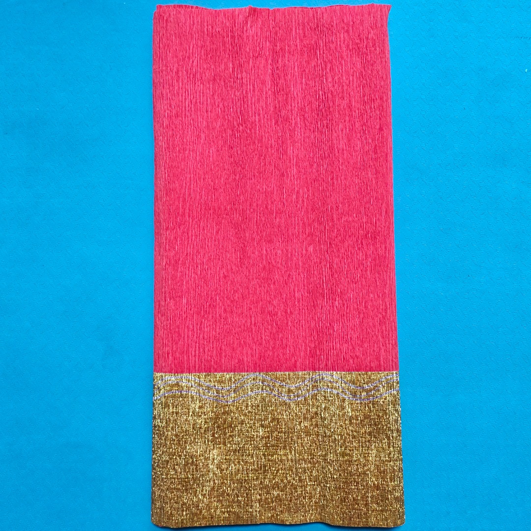 Red and Gold Crepe Paper, Hobbies & Toys, Stationery & Craft, Craft ...
