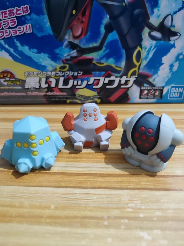 Regi Trio Pokemon Doll Miniature Collection from Pokemon Center ...