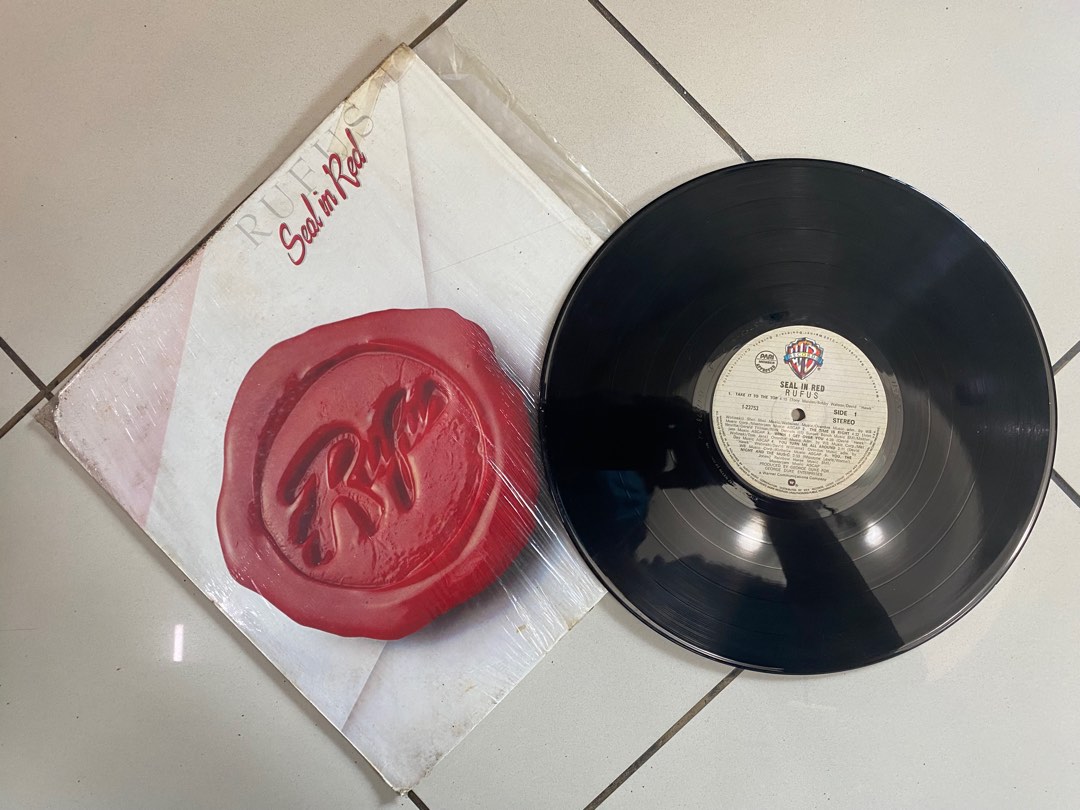 Rufus – Seal In Red - Philippines Original Soul Funk Disco Music Album ...