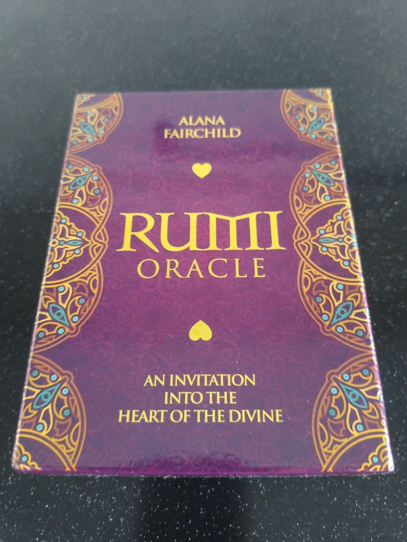 Rumi Oracle Deck by Alana Fairchild, Hobbies & Toys, Toys & Games on Carousell