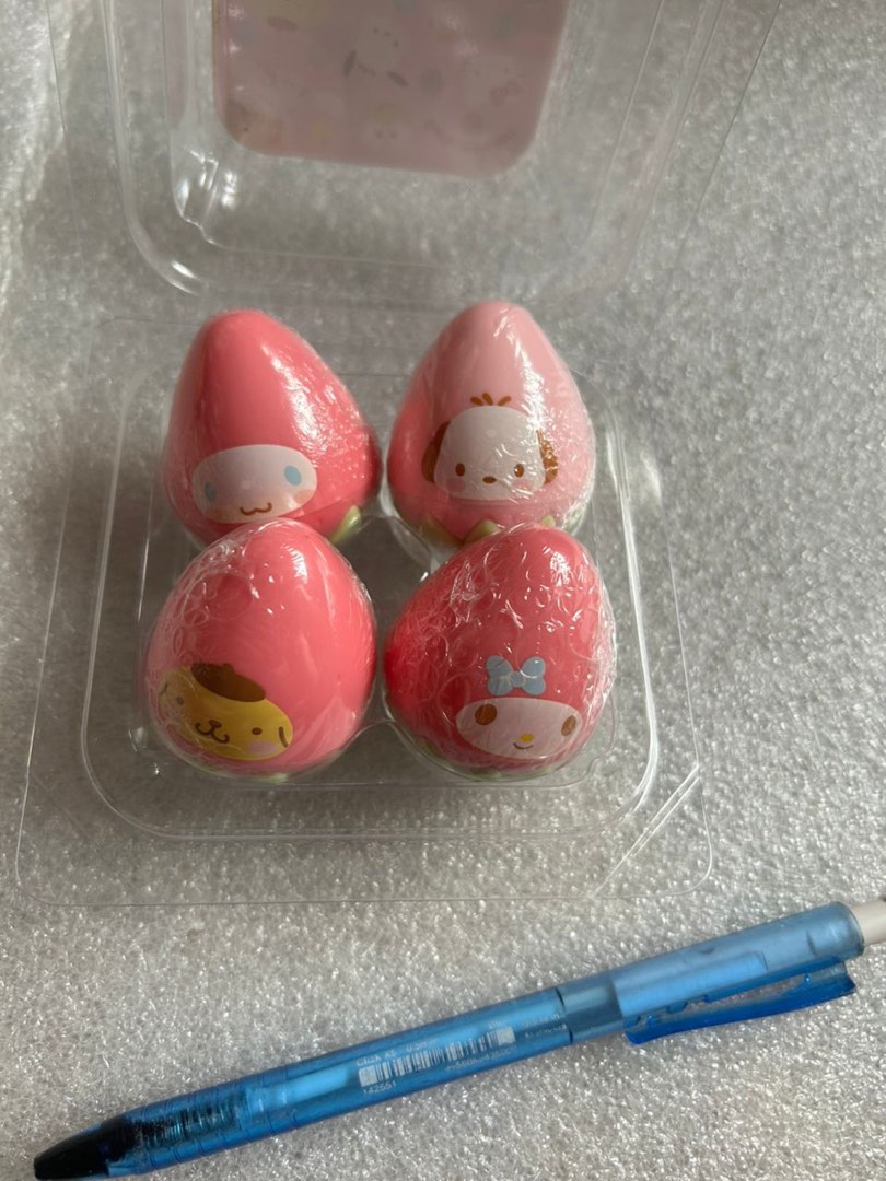 Sanrio Cinnamoroll / Pompompurin/ pochacco / Melody stamp set, Hobbies ...